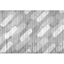 Fototapete "Atelier 47 Pill Pattern 2", B/L: 4mm x 2,7mm, grau, ARCHITECTS PAPER, Tapeten, Vlies, Wand, Schräge, Decke