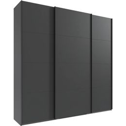 Kleiderschrank wimex, B:225cm H:236cm T:65cm, schwarz, Holzwerkstoff, Kinderzimmer, Schränke, "Mugano, Made in Germany, Lieferung bis in Deine Etage