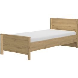 Kinderbett GAMI, B:96cm H:80cm L:209cm, braun, Betten, "Bett Lugano"