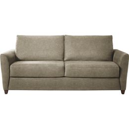 Schlafsofa Bali, B:195cm H:93cm T:103cm, braun, Wohnzimmer, Sofas, "Dallas, Dauerschläfer", in 140er und 160er Breite, inkl. Ergoflex-Unterfederung