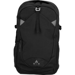 Cityrucksack WHISTLER "Galibier", Damen, Gr. B/H/T: 30cm, schwarz, Polyurethane, Rucksäcke, mit einem Fassungsvermögen von 24 Litern