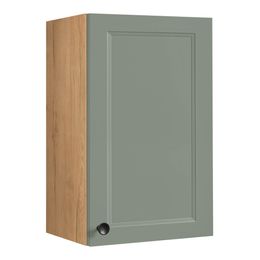 H&auml;ngeschrank Nobilia, B:45cm H:72cm T:37,2cm, gr&uuml;n, K&uuml;che, Schr&auml;nke, ""Cascada", Ausrichtung w&auml;hlbar, vormontiert", in drei Breiten: 30, 45 und 60