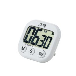 Kurzzeitmesser, weiß, FILIUS zeitdesign, Wecker, Eieruhr, Küche, Küchentimer, Küchenaccessoires, digital, Piepalarm