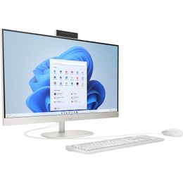 HP All-in-One PC "27-cr0207ng", Windows 11, 8 GB RAM 512 GB SSD, wei&szlig;, Desktop-PCs