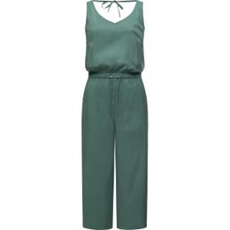 Ragwear Damen Jumpsuit "Suky", grün, Gr. M, Obermaterial: 80% Viskose, 20% Polyester, Overalls, schicker, langer Damen Overall mit Tunnelzug