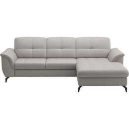 Sit & More Ecksofa SIT & MORE, B:262cm H:92cm T:164cmlight grau, Wohnzimmer, Sofas, "Zora"