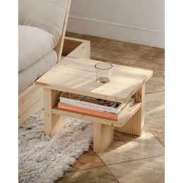 Beistelltisch Karup Design, B:45cm H:32cm T:34cmraw, raw, raw, Wohnzimmer, Tische, "Japan Side Table, kompakt, stilvoll, funktional, Made in Europe",