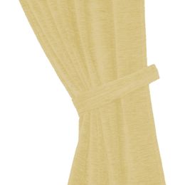 Raffhalter WIRTH, B:60cm H:6cm, beige, Polyacryl, Raffhalter, "Thermo-Chenille 288g/m²", 2-er Set