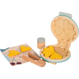 Small Foot Kinder Kinder-Waffeleisen "tasty", bunt, Holz, Metall, Polyester, B:16cm H:5,5cm T:18cm, Spielzeug-Haushaltsgeräte, aus Holz