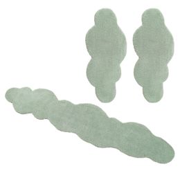 Bettumrandung my home, H:25mm, gr&uuml;n, Obermaterial: 100% Polyester, Schlafzimmer, Bettumrandungen, "Microfaser Teppich Magong, besonders weich, sehr