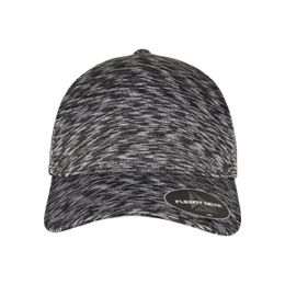 Flex Cap Flexfit "Flexfit Neue Kollektion Flexfit DELTA UNIPANEL CAP", Herren, Gr. S/M, melangeschwarz, 100% Polyester, Caps