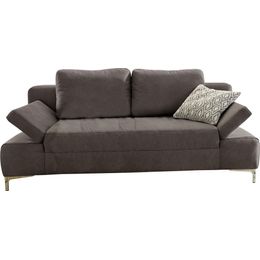 Jockenh&ouml;fer Schlafsofa, B:202cm T:103cm, braun, JOCKENH&Ouml;FER GRUPPE, Jugendzimmer, Sofas, "Jano", klassisches Schlafsofa mit individuell, verstellbaren Armlehnen