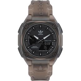 Herren Chronograph "CITY TECH ONE", grau, adidas originals, Armbanduhren, Armbanduhr, Quarzuhr, Herrenuhr, analog, digital