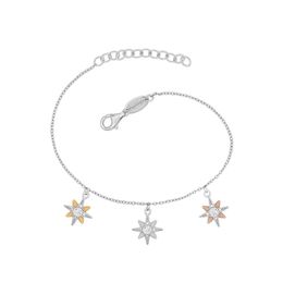 Engelsrufer Damen Armband "Twinkle twinkle little Star Sternenanhänger", 20cm, Silber 925 (Sterlingsilber), silber, Silber 925 (Sterlingsilber),
