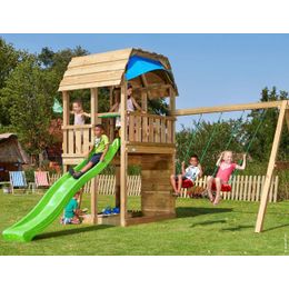 Jungle Gym Kinder Spielturm "Jungle Barn", bunt, Holzwerkstoff, B:423cm H:320cm T:497cm, Spielt&uuml;rme, BxTxH: 423x497x320 cm