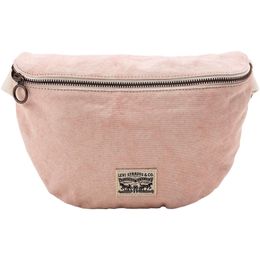 Levi's LEVI'S Damen Bauchtasche "DEVON CROSSBODY BAG", rosa, Web, Baumwolle, unifarben, Taschen, mit Logostickerei