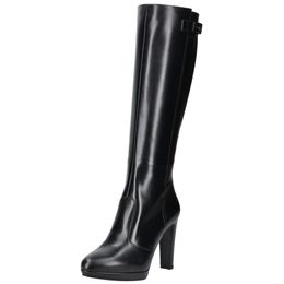 Nero Giardini Damen High-Heel-Stiefel "Nero Giardini Stiefel Glattleder", Gr. 36, schwarz, Glattleder, Schuhe