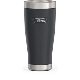 Thermos Thermobecher "ICON MUG, rutschfester Boden, 360 Trinkfunktion, spülmaschinenfest", Ø 9cm x 19,3cm, 470ml, 1 Stk.graphite mat, Trinkgefäße,