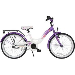 Bikestar Jugendfahrrad "Classic", 29cm, 20 Zoll (50,80cm), lila, Fahrräder, für Damen