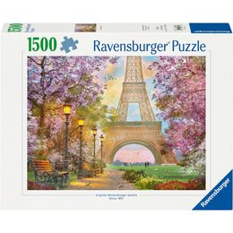 Ravensburger Kinder Puzzle "Verliebt in Paris", bunt, B:80cm H:60cm, Puzzles, Made in Germany