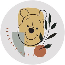 Komar Fototapete "Vlies selbstklebend - Winnie the Pooh Smile - Gr&ouml;&szlig;e 125 x 125 cm", B/L: 125mm x 125mm, Rollen:, bunt, Schlafzimmer, Tapeten,