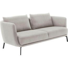Sch&ouml;ner Wohnen Kollektion 3-Sitzer, B:210cm H:71cm T:91cm, grau, SCH&Ouml;NER WOHNEN-KOLLEKTION, 16% Baumwolle, 79% Polyester, 5% Polyacryl, Sofas, "Pearl - 5 Jahre
