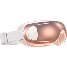 RENPHO Gesichtsmassagegerät "Renpho Eyeris 3 Eye massager G010V", rosa, ABS, Kunstleder, B:15,4cm H:11cm T:26cm, Massagegeräte, Sprachgesteuertes