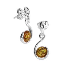 OSTSEE-SCHMUCK Damen Paar Ohrh&auml;nger "- Caro - Silber 925/000 - Bernstein", Silber 925 (Sterlingsilber), silber, Silber 925 (Sterlingsilber), Ohrringe