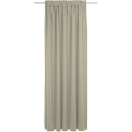 Vorhang WIRTH, B:132cm H:305cm, gr&uuml;n, Baumwolle, Polyester, Wohnzimmer, Gardinen, "Torbole", nach Ma&szlig;