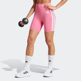 Damen Shorts "OPT ESS 3S S", pink, Gr. L, adidas Performance, Obermaterial: 85% Polyester, 15% Elasthan, Hosen