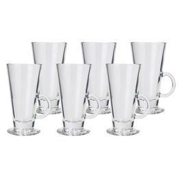 STÖLZLE Latte-Macchiato-Glas "Latte Macchiato Gläser 265 ml 6er Set transparent", transparent, Trinkgefäße