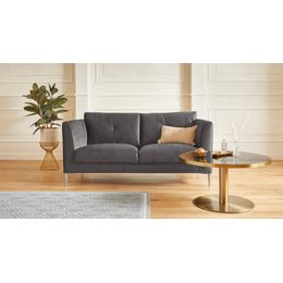 2-Sitzer Trendmanufaktur, B:167cm H:84cm T:96cm, braun, Sofas, "Chilltime, elegant und bequem, Komfortsitzh&ouml;he 46cm, hoher Fu&szlig;", mit eleganter