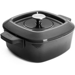 Woll Kasserolle "Iron", 4,1 l + H&ouml;he 9,5cm, grau, T&ouml;pfe, 24x24 cm, Induktion