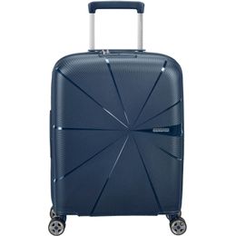 Hartschalen-Trolley "STARVIBE, in verschiedenen Farben und Größen", American Tourister, blau, Polypropylen, unifarben, Koffer, Handgepäck-Koffer