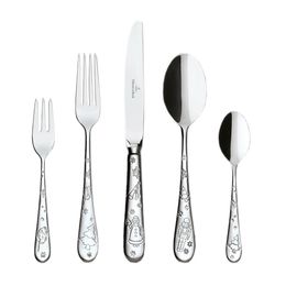 Villeroy & Boch VILLEROY & BOCH Besteck-Set "Tafelbesteck für 6 Personen Toy's Delight 30er Set silber"silber, Essbesteck-Sets