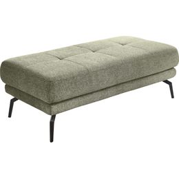 Hocker DIE PLANBAR, B:132cm H:45cm T:68cm, gr&uuml;n, 100% Polyester, Wohnzimmer, Hocker, "MP-IN20126", in Bezug Mircrofaser