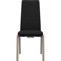 Polsterstuhl stressless, B:57cm H:105cm T:60cm, schwarz, Microfaser DINAMICA (88% Polyester, 12% Polyurethan), Esszimmer, St&uuml;hle, "Laurel", High