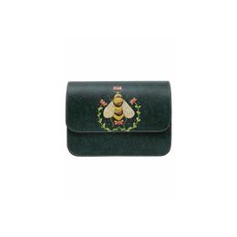 DOGO Damen Handtasche "Y-Generation Abendtasche Queen Bee Damen Umh&auml;ngetasche", gr&uuml;n, Lacklederimitat, Taschen, Handgefertigt