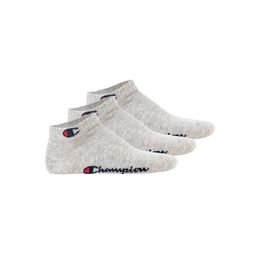 Champion Herren Kurzsocken "Socken 3er Pack", Gr. 35, grau, Obermaterial: 72% Baumwolle CO. 26% Polyester PES. 2% Elasthan EL., Socken