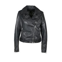 Freaky Nation Damen Lederjacke "Stine-FN", schwarz, Gr. XS, Oberstoff: 100% Leder; Futter: 100% Baumwolle, Jacken