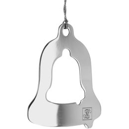 Fink Dekohänger "BELL", B/H/T: 13cm x 15cm, silber, Dekohänger, Adventsanhänger, aus Edelstahl, outdoorgeeignet