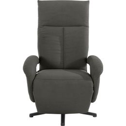Sit & More TV-Sessel SIT & MORE, B:74cm H:112cm T:82cm, grau, 98% Polyester 2% Polyamid, Sessel, "Tycoon", wahlweise manuell, mit zwei Motoren oder mit Akku