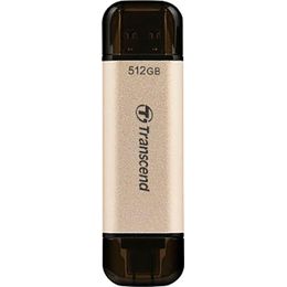 Transcend USB-Stick "JetFlash 930C", 512GB GB, gold, USB-Sticks