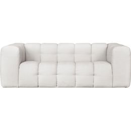 3-Sitzer, B:229cm H:75cm T:110cm, beige, LeGer Home by Lena Gercke, 100% Polyester, Sofas, "TALISHA Designersofa, moderne Steppung, Ma&szlig;e B/T/H: