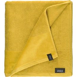 Sch&ouml;ner Wohnen Kollektion Badetuch, B:100cm L:150cm, gelb, SCH&Ouml;NER WOHNEN-KOLLEKTION, Frottee, Obermaterial: 100% Baumwolle, Handt&uuml;cher, "Sense", mit Velourborte,
