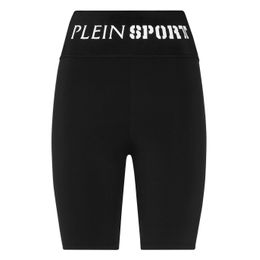 Plein Sport Damen Leggings "Tiger", schwarz, Gr. S, Obermaterial: 90% Polyester, 10% Elasthan, Hosen
