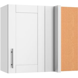 Eckh&auml;ngeschrank KOCHSTATION, B:80cm H:70,4cm T:34,9cm, wei&szlig;, K&uuml;che, Schr&auml;nke, "KS-Ahus", Breite 80 x 45 cm
