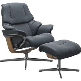 stressless "Reno" mit Cross Base, Gr&ouml;&szlig;e S, M & L, Holzakzent Eiche
