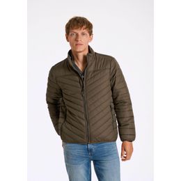 LINDBERGH Herren Steppjacke "LINDBERGH Wattierte Jacke", beige, Gr. M, Obermaterial: 100% Polyamid; Futter: 100% Polyester; Füllung: 100% Polyester,