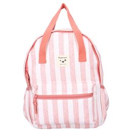 Vadobag Kinder Cityrucksack "Lille Stripe Frenzy", pink, Kunstfaser, bedruckt, Rucksäcke, mit lustigem Streifen-Allover-Prints